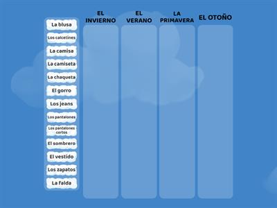 Las estaciones - Teaching resources