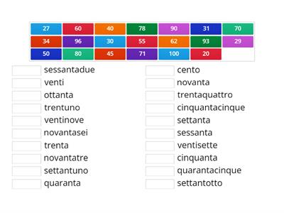Primaria classe seconda matematica i numeri da 0 a 30 - Recursos didácticos