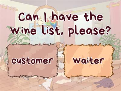 Vocabulary Restaurant Teaching Resources