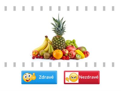 Zdravé a nezdravé potraviny - Výukové zdroje