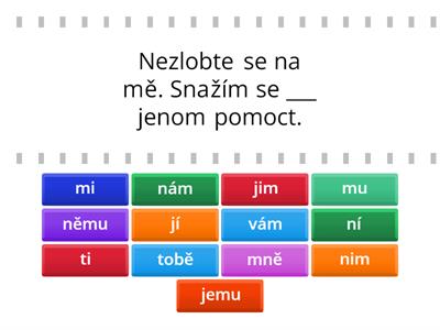 Personalpronomen dativ - Teaching resources