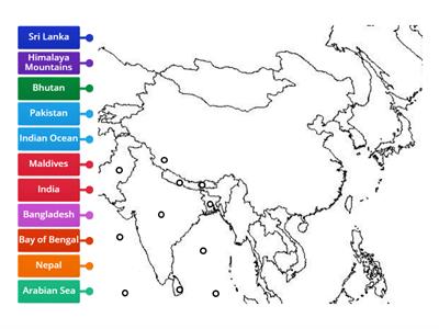 Physical political map - Teaching resources
