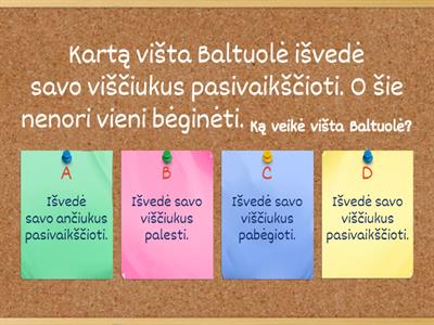 Teksto suvokimo - Mokymo ištekliai