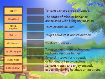 Vacation - Recursos didácticos