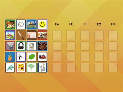 Atividades com fa f e fi fo fu - Recursos de ensino