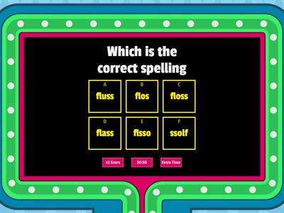 Double consonant ss ff zz ll - Teaching resources