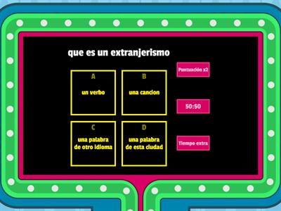 Extranjerismos - Recursos didácticos
