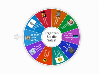 Je umso desto - Unterrichtsmaterialien