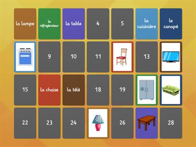 Les meubles de la maison - Ressources pédagogiques