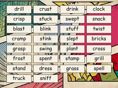 Ccvcc words - Teaching resources