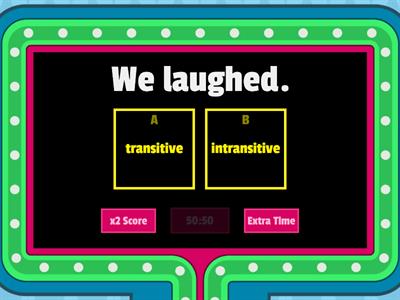 Transitive - Teaching resources