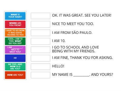 Small talk - Teaching resources