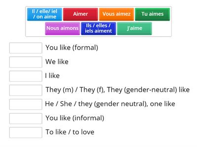 Aimer - Teaching resources