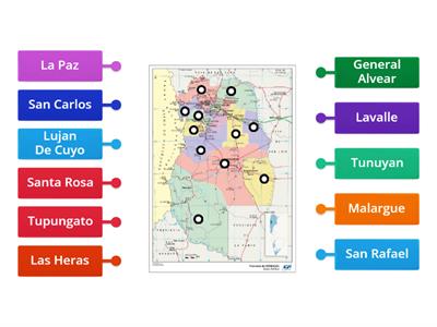 Mapa de mendoza - Recursos didácticos