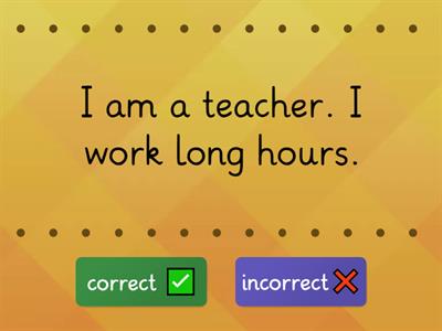 Correct mistakes - Teaching resources