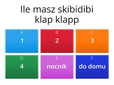 Sigma skibidi - Materiały dydaktyczne