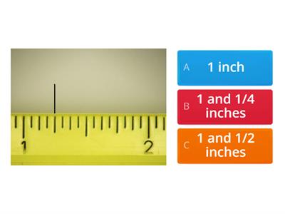 Measuring inches feet yards - Teaching resources