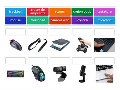 Periferice de intrare - Resurse didactice