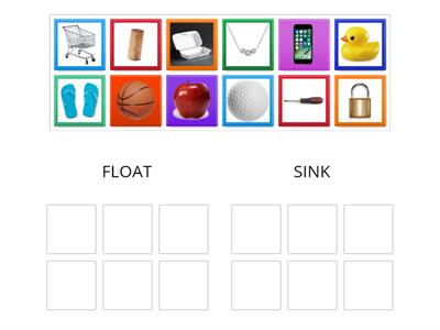 Sink float - Teaching resources