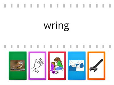 Wr sound - Teaching resources