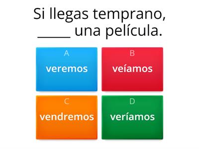 Futuro simple regular - Recursos didácticos