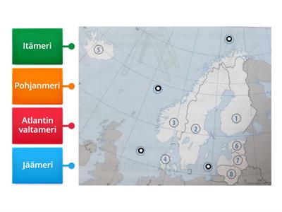 Baltia ja pohjoismaat - Tehtävät