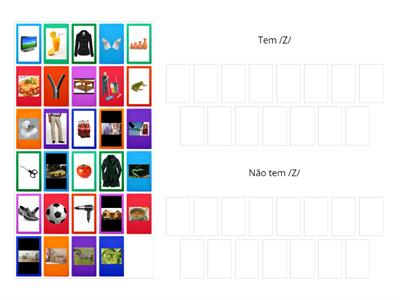 Fonema z e s medial - Recursos de ensino