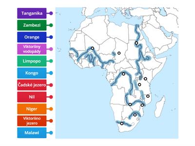 Afrika vodstvo honicka - Výukové zdroje