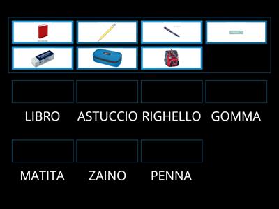 Francese Oggetti scolastici - Risorse didattiche
