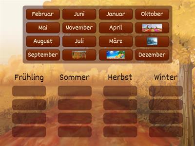 Monate - Teaching resources