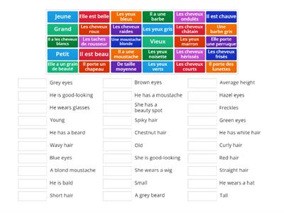 Spanish Physical description - Teaching resources