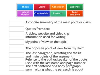 Argument - Teaching resources
