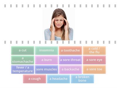 Health problems - Teaching resources