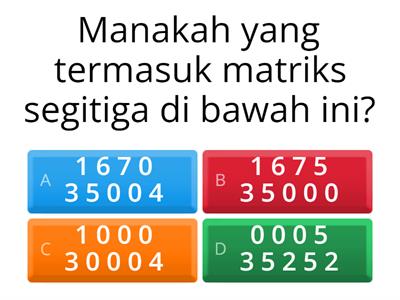 Matriks - Teaching resources