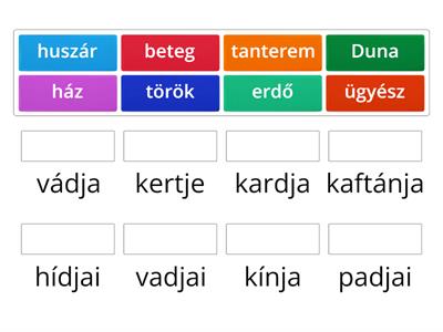Összeolvadás - Tananyagok