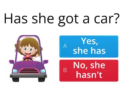 She has got he has got - Recursos didácticos