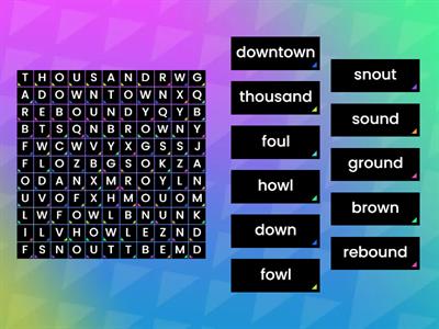 Ou word search - Teaching resources