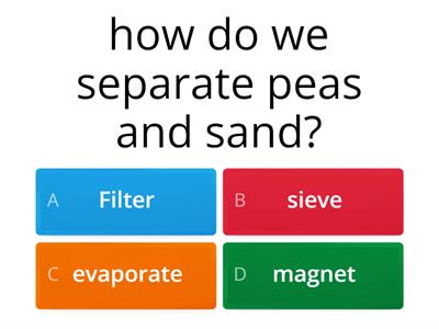 Separating mixtures - Teaching resources