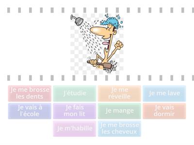 La routine quotidienne - Teaching resources