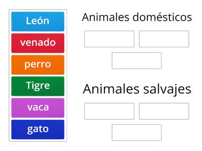 Clasificacion de los animales - Recursos didácticos