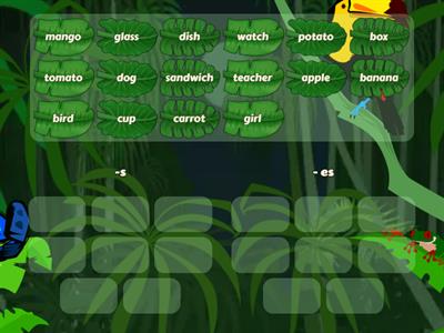 Plurals s es ies - Учебные ресурсы