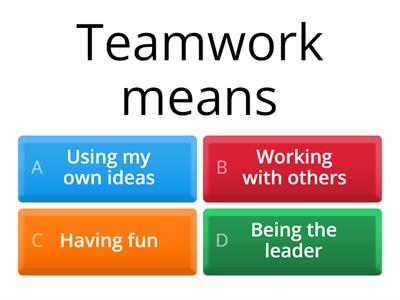 Teamwork - Teaching resources