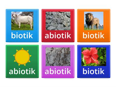 Biotik abiotik - Sumber daya pengajaran