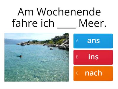 In auf an - Unterrichtsmaterialien