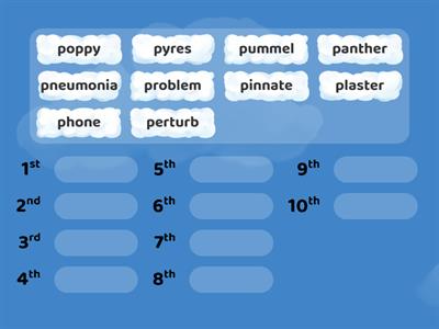 Alphabetize second letter - Teaching resources