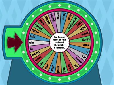 Past simple wordwall - Recursos didácticos
