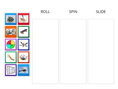 Roll and slide - Teaching resources