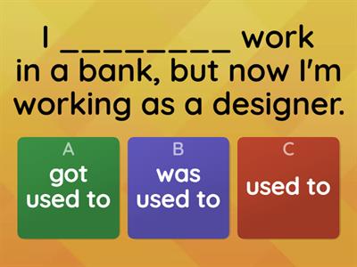 Used to - Teaching resources