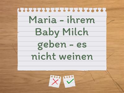 Damit um zu b1 - Unterrichtsmaterialien