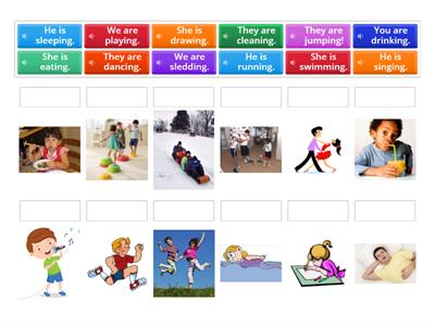 Present progressive - Teaching resources